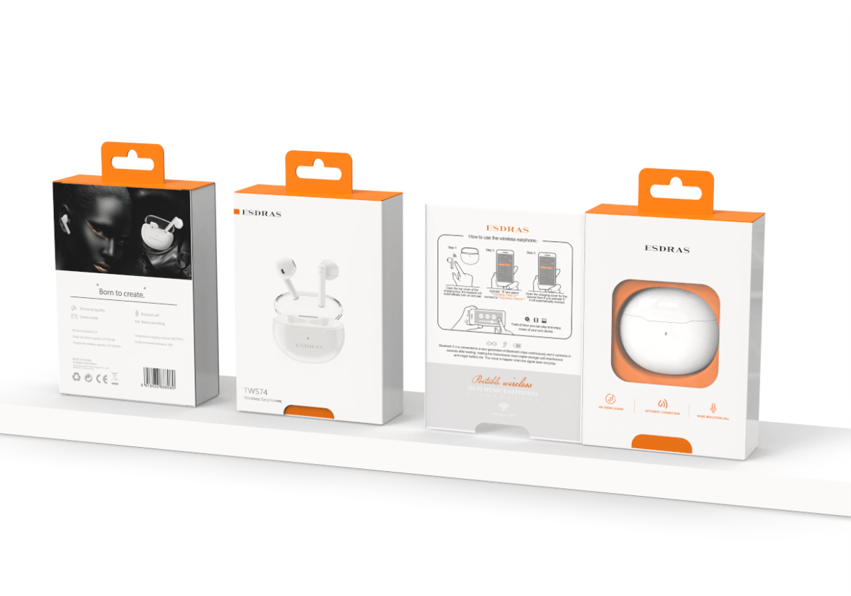 TWS74 Stereo wireless earphones - Aido Tech